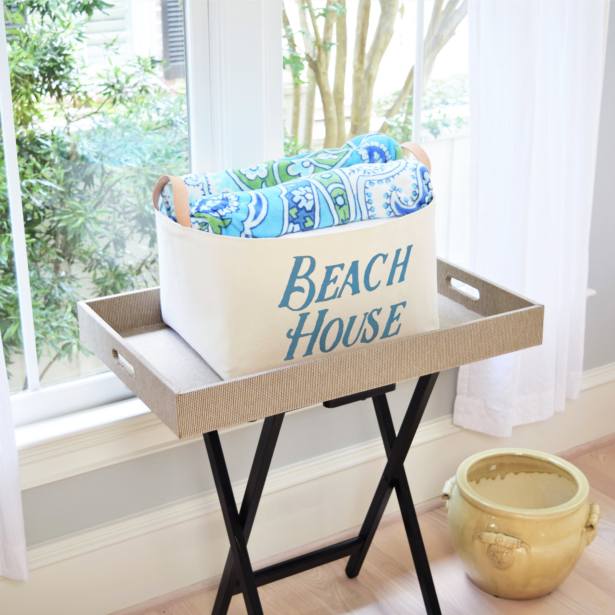 Coastal Buckets & Bins - A Southern Bucket | Luxury Home Decor