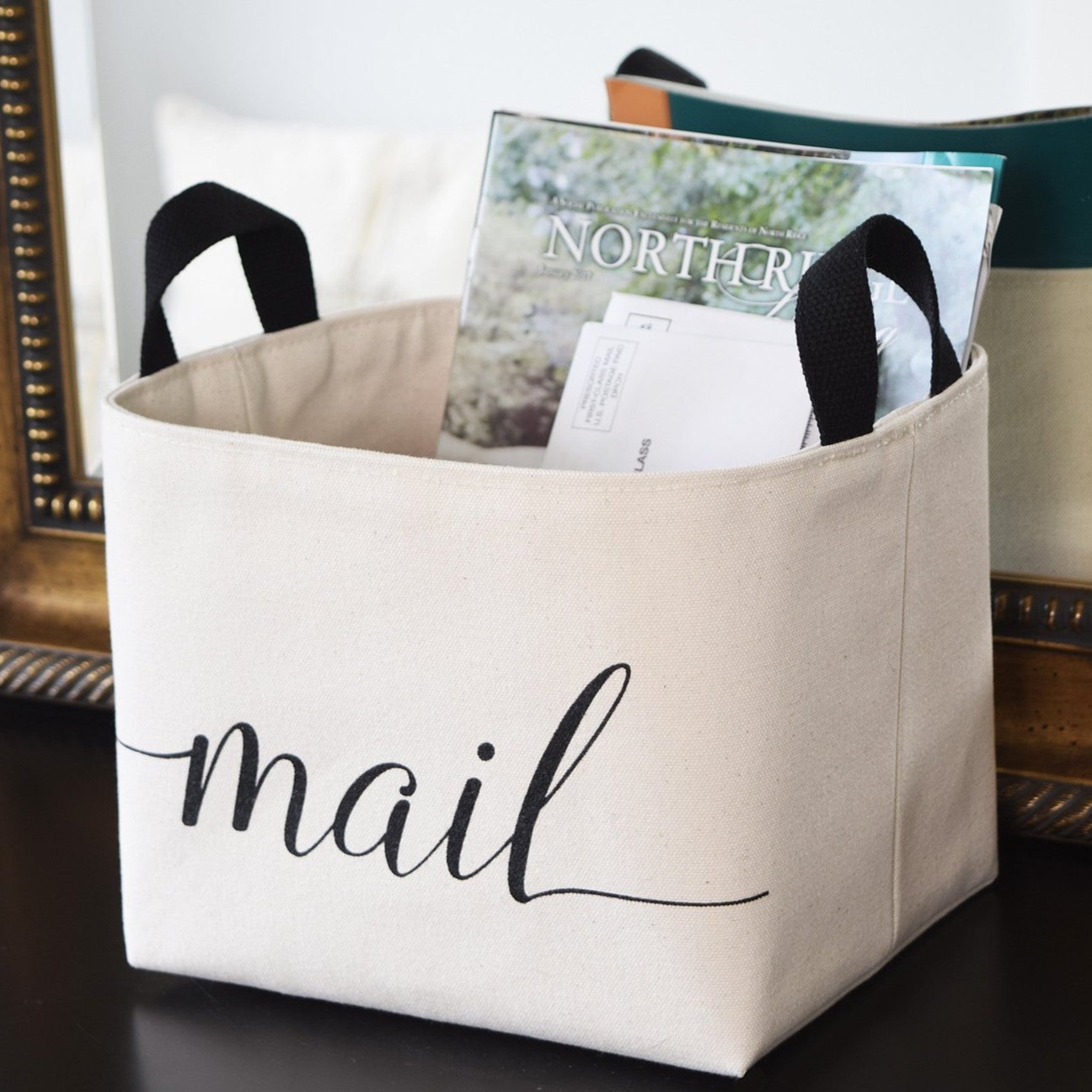 Mail Basket - A Southern Bucket | Luxury Home Decor
