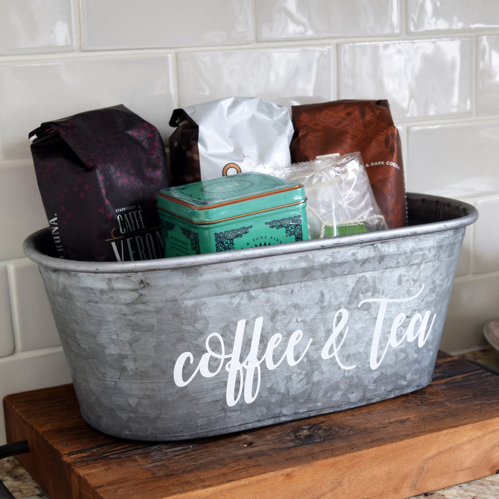 Coffee and Tea Container - A Southern Bucket | Luxury Home Decor