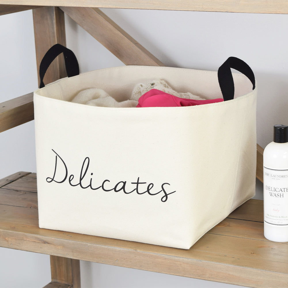 Dry Clean Only Laundry Organization Basket | A Southern Basket - A ...