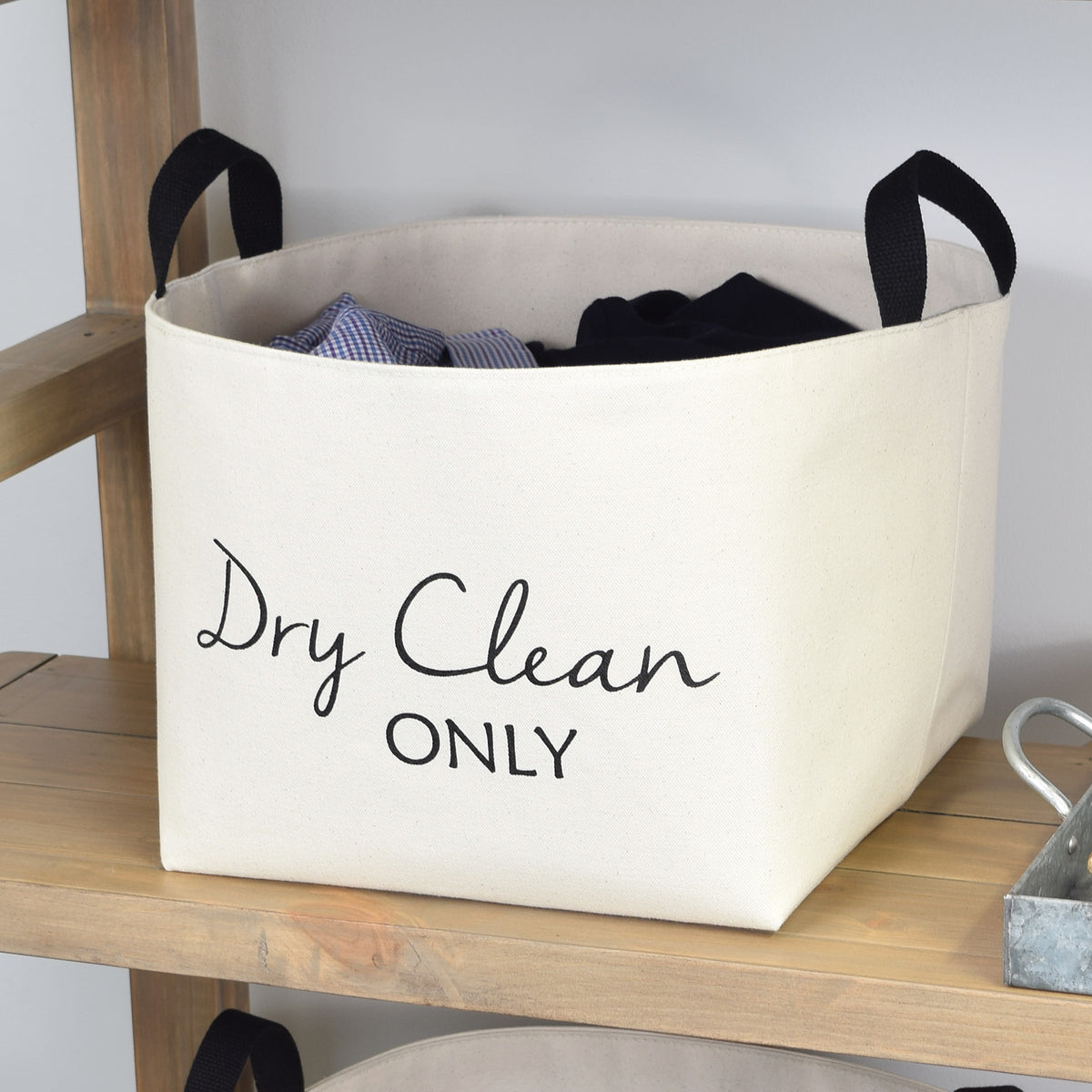 Dry Clean Only Laundry Organization Basket | A Southern Basket - A ...