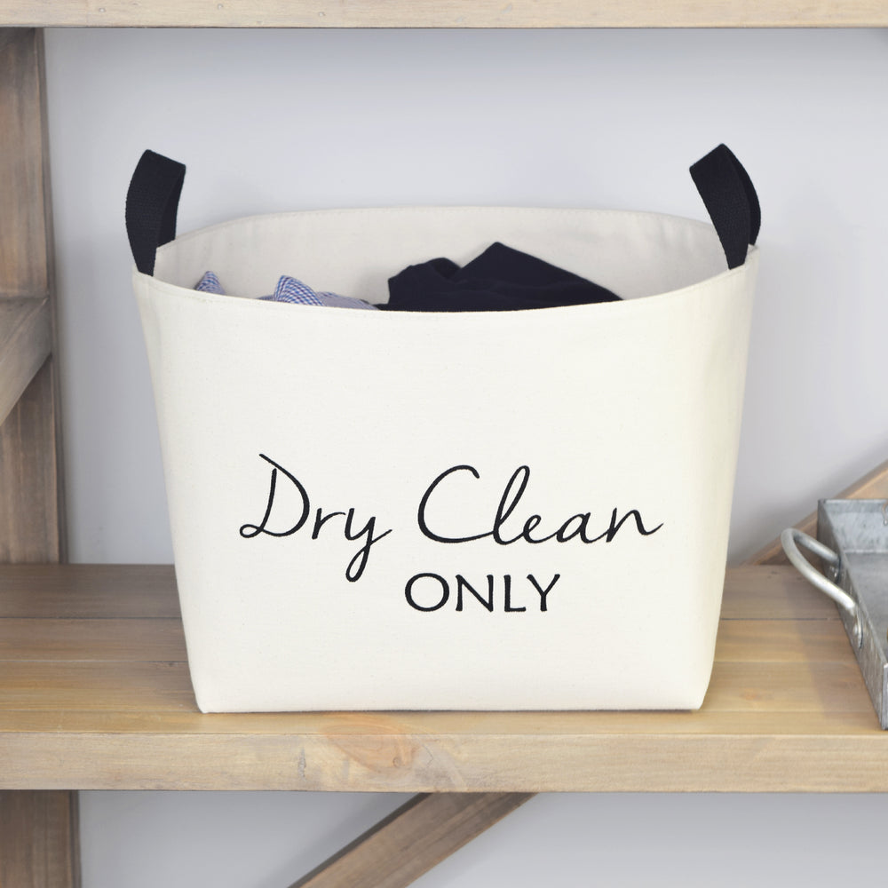 Dry Clean Only Laundry Organization Basket | A Southern Basket - A ...