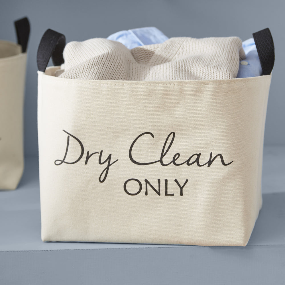 Dry Clean Only Laundry Organization Basket | A Southern Basket - A ...